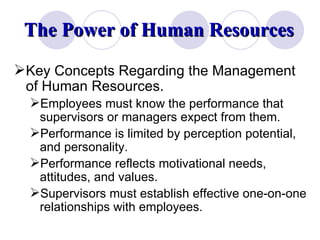 Basic Supervision Hr | PPT