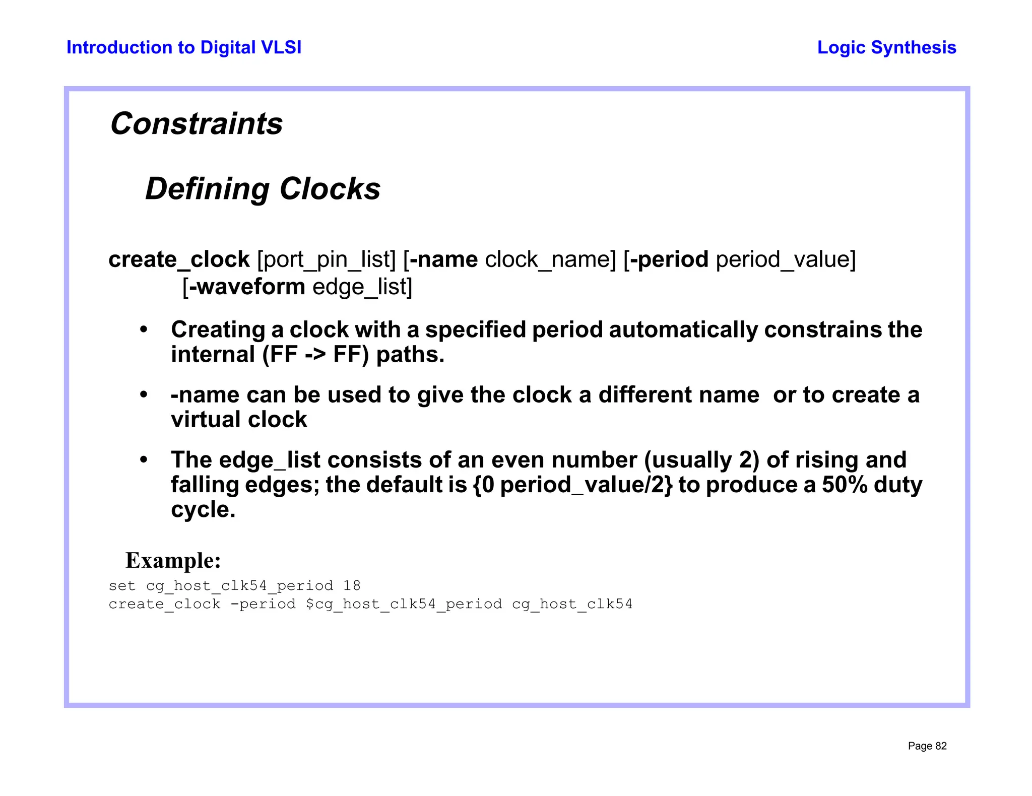 Basic Synthesis Flow and Commands, Logic Synthesis | PDF