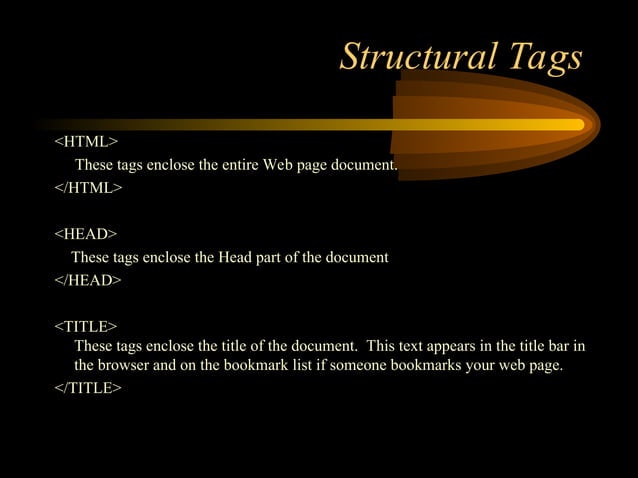 basic-tags ppt for better understanding from beginning | PPT