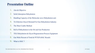 Basic-TEG Dehydration Glycol Regeneration Process | PDF