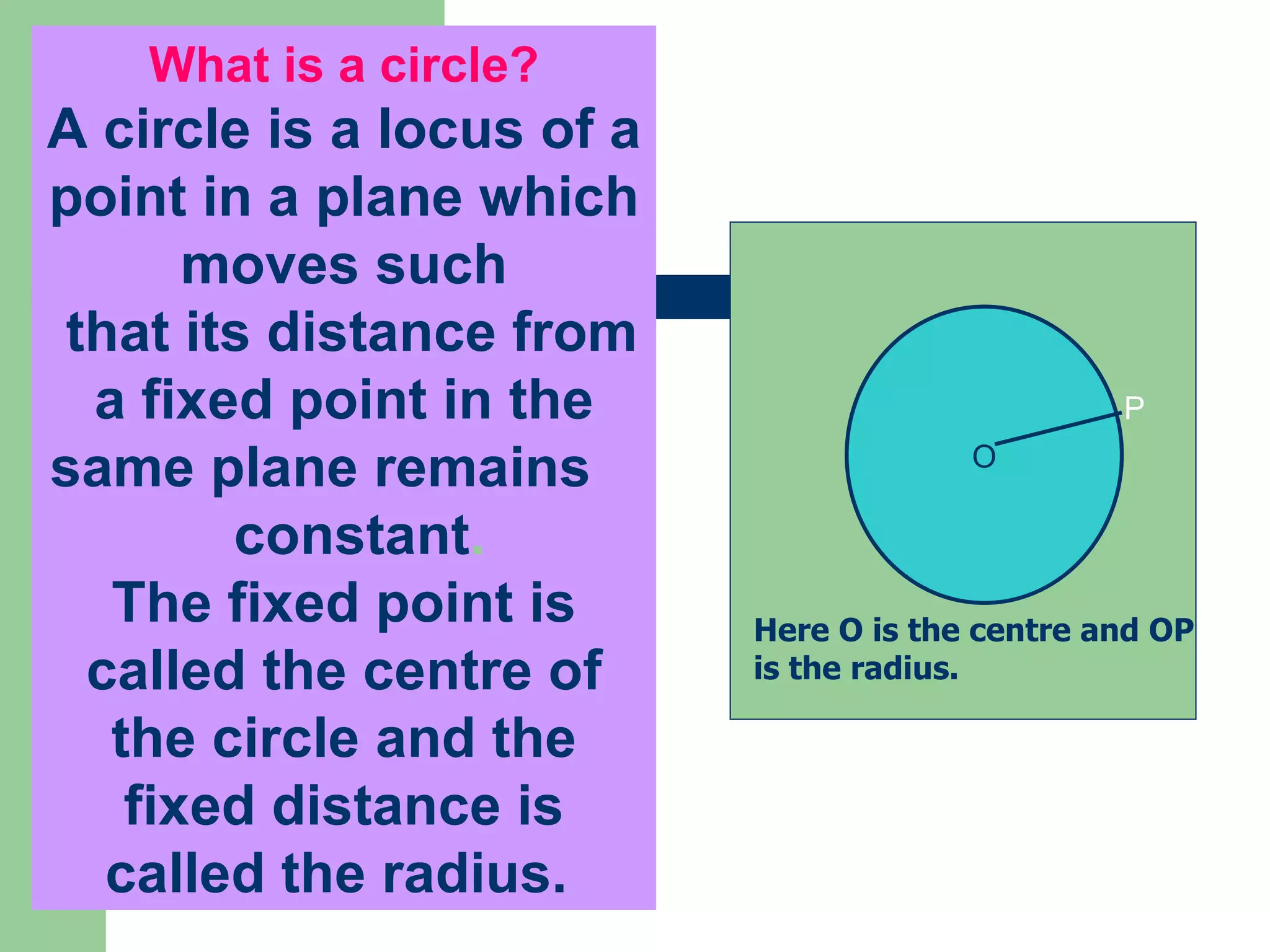 Basic Terms(Circles) | PPT