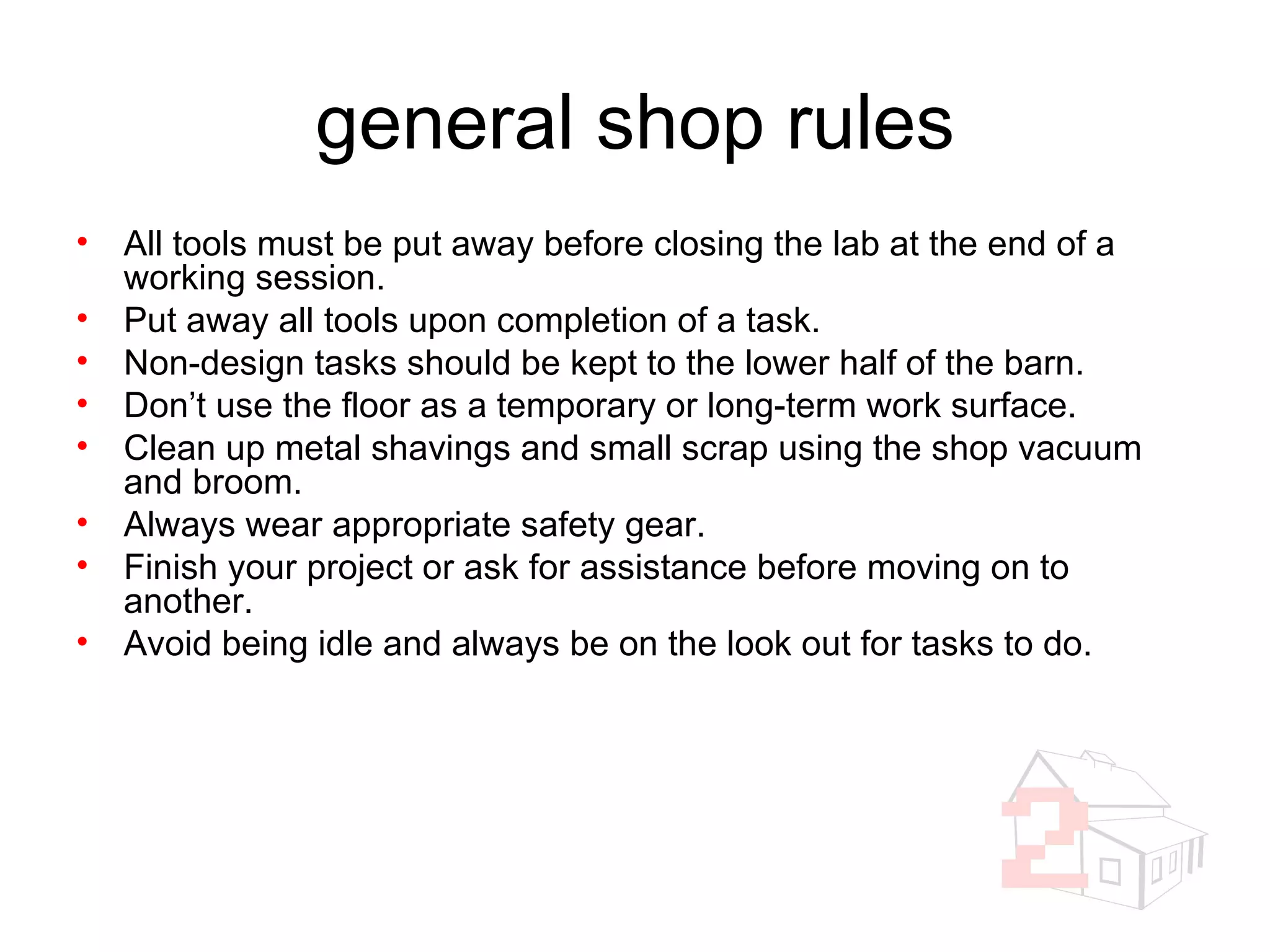 Basic Tool Use and Safety | PPT