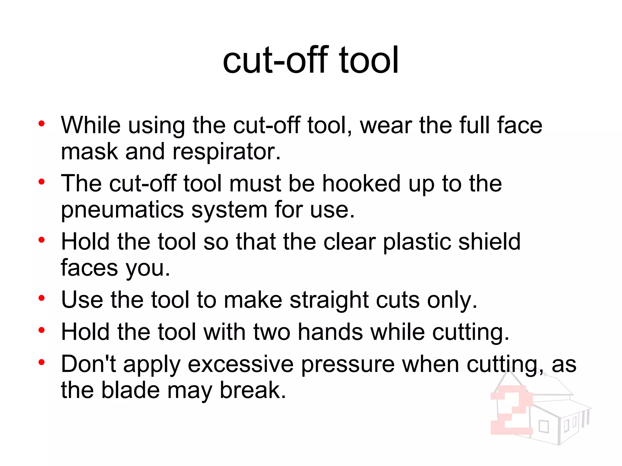 Basic Tool Use and Safety | PPT