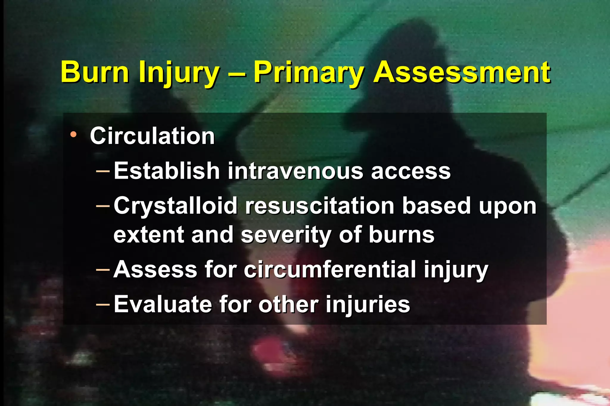 Basic Trauma And Burn Management | PPT