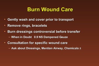 Basic Trauma And Burn Management | PPT
