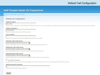 Basic VoIP Drupal Intro - for BioRAFT | PPT