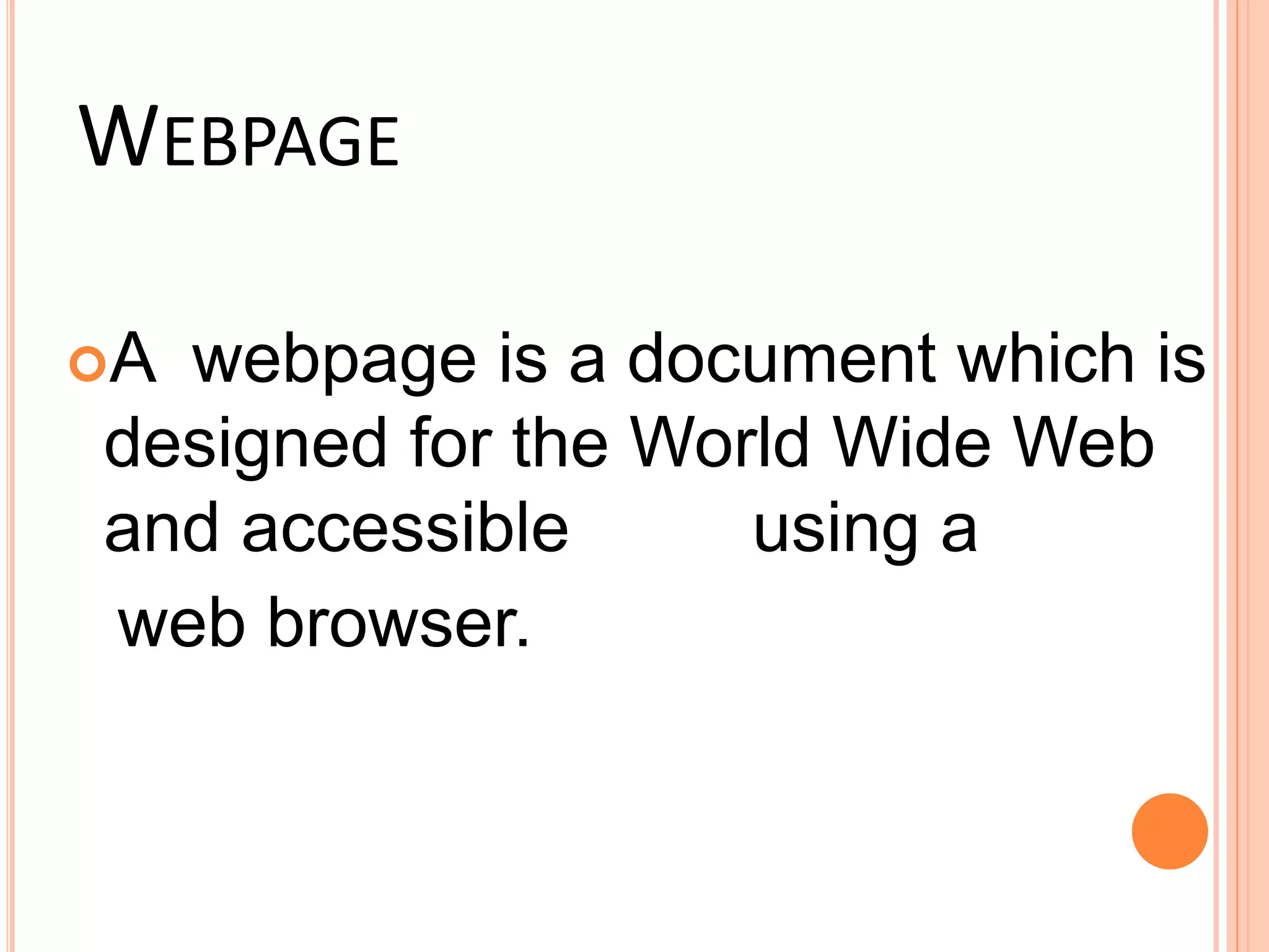 Basic webdesign | PPT