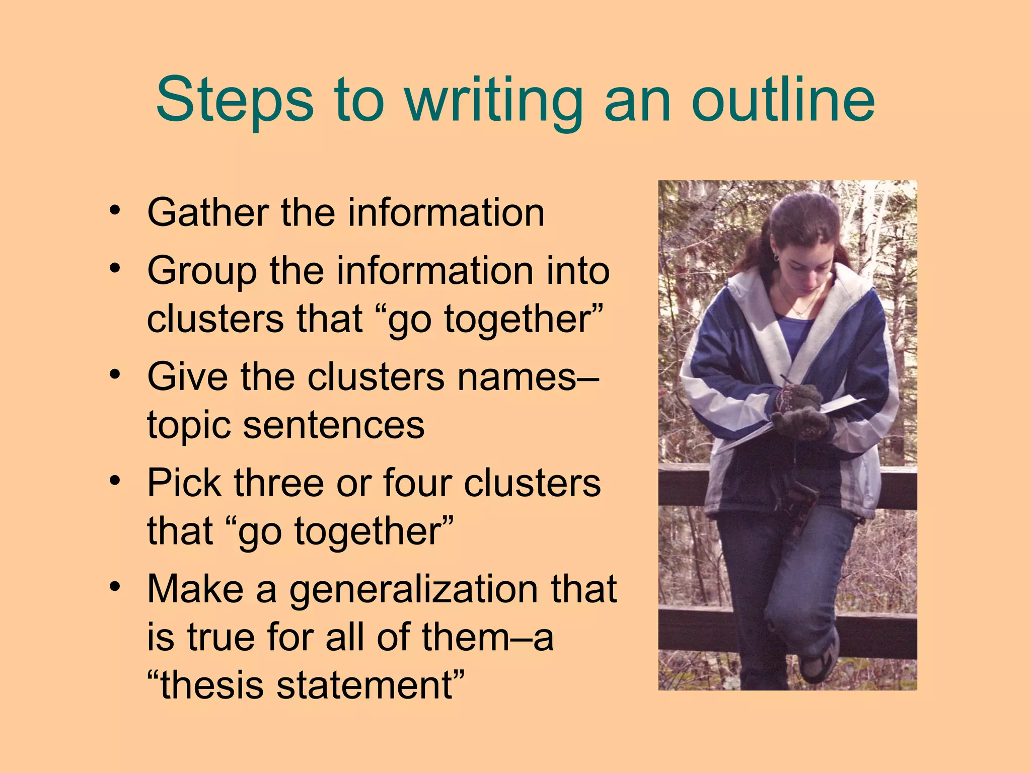 Basic Writing Standards