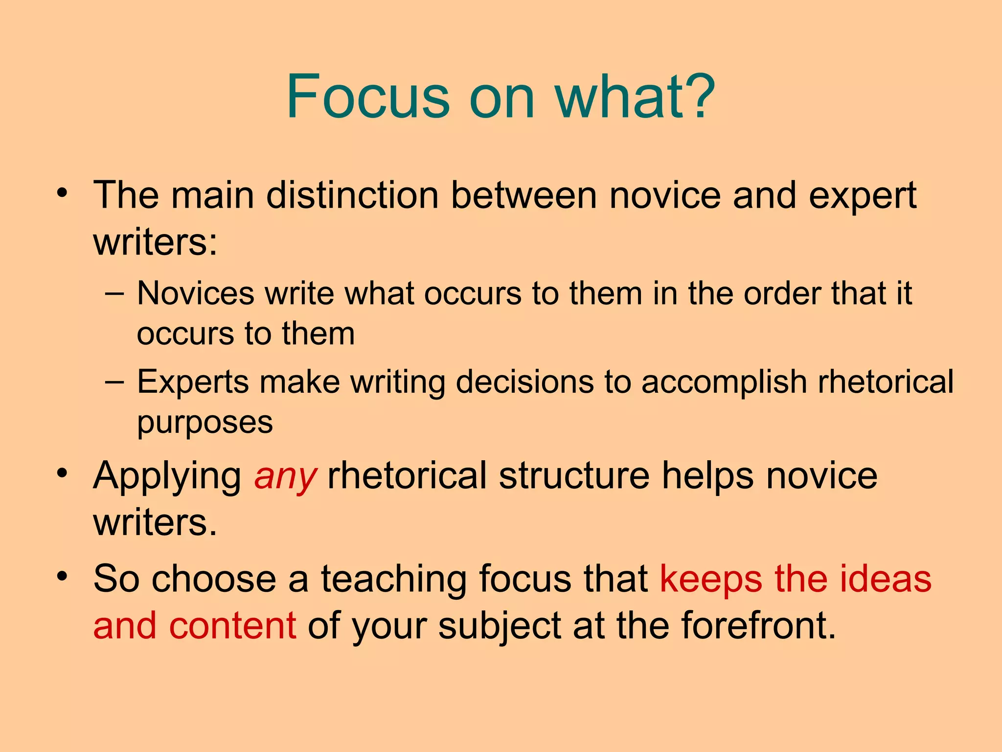 Basic Writing Standards for PHS | PPT