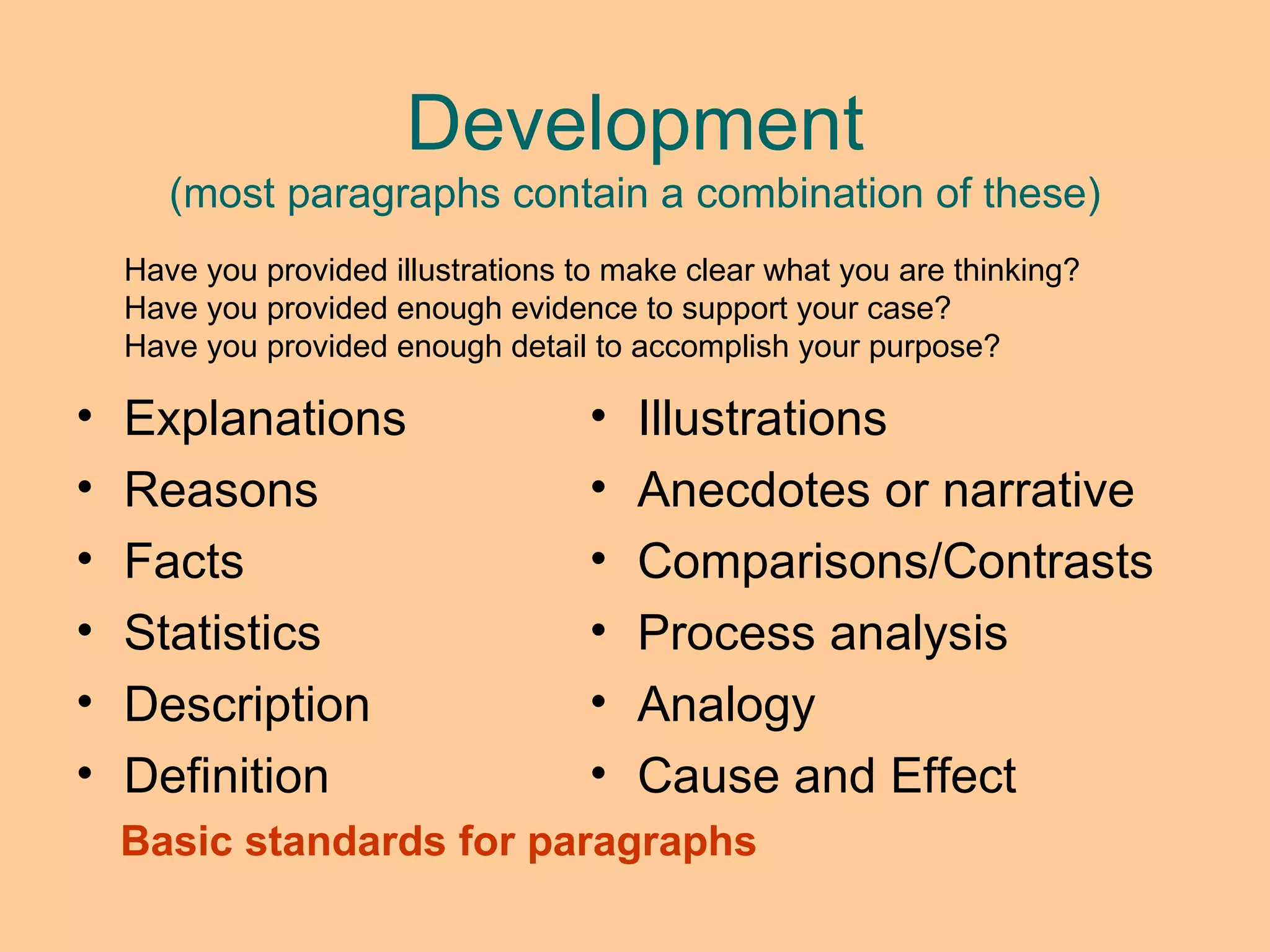 Basic Writing Standards for PHS | PPT