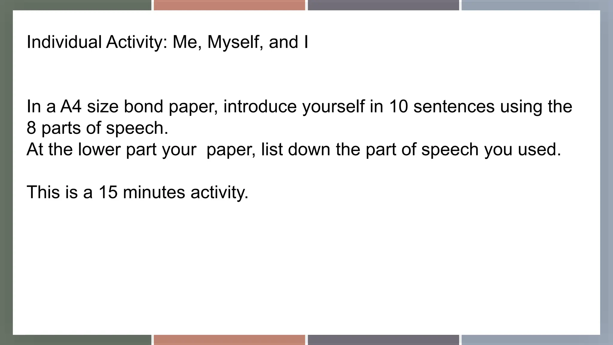 Basic Competency 1 to 3 (Participate Workplace Communication, Work in a ...