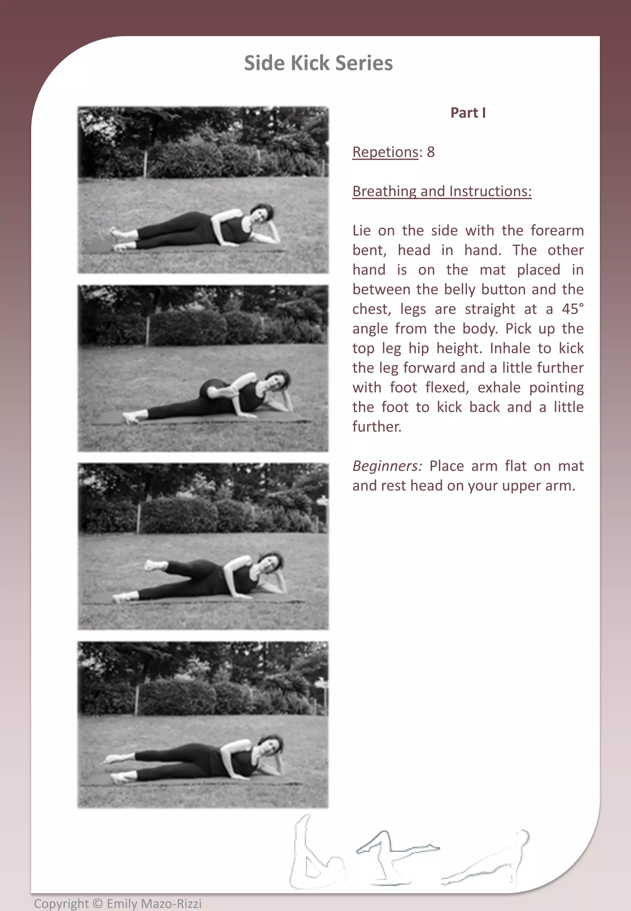 Basic 10 Pilates Challenge | PDF