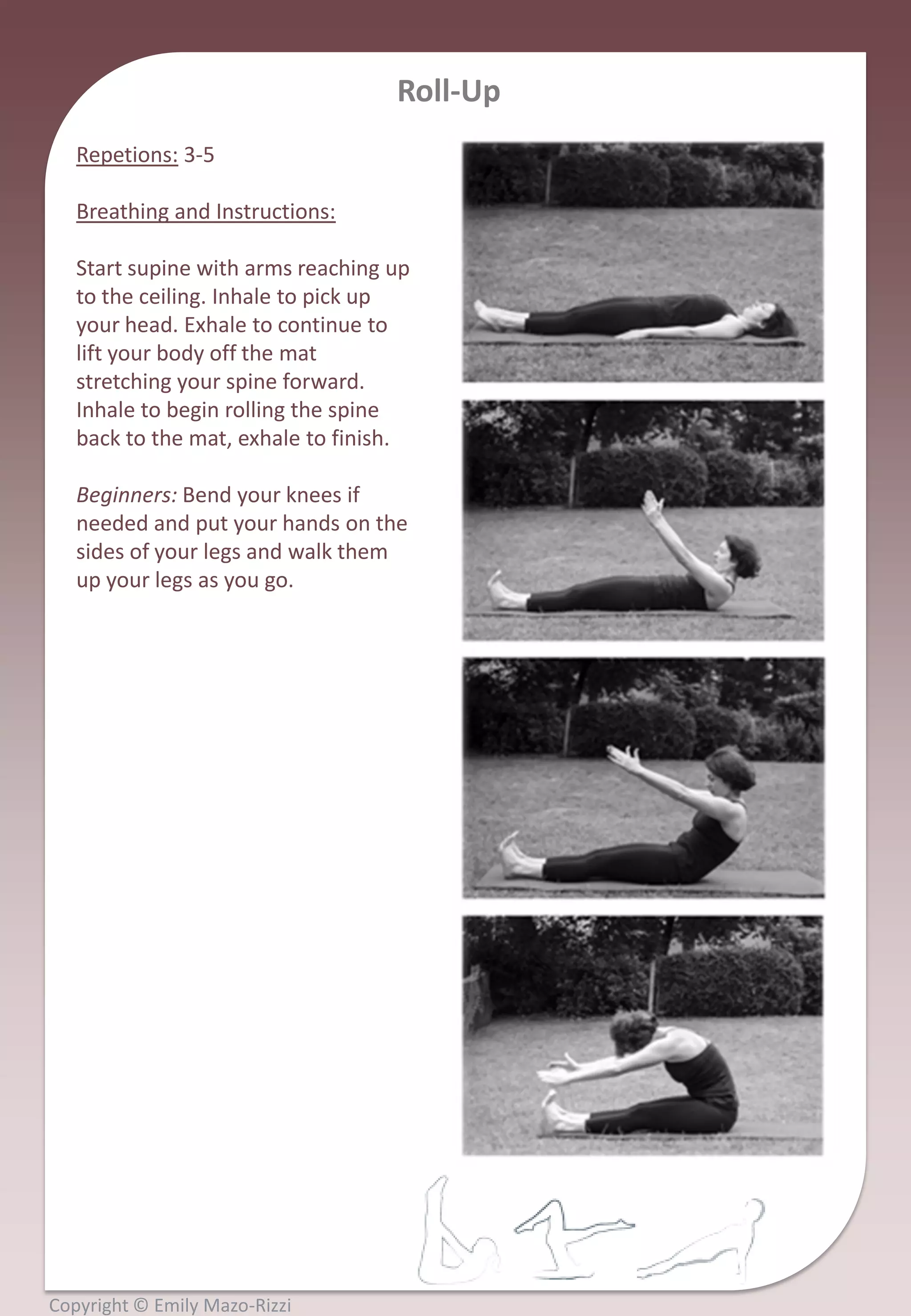 Basic 10 Pilates Challenge | PDF