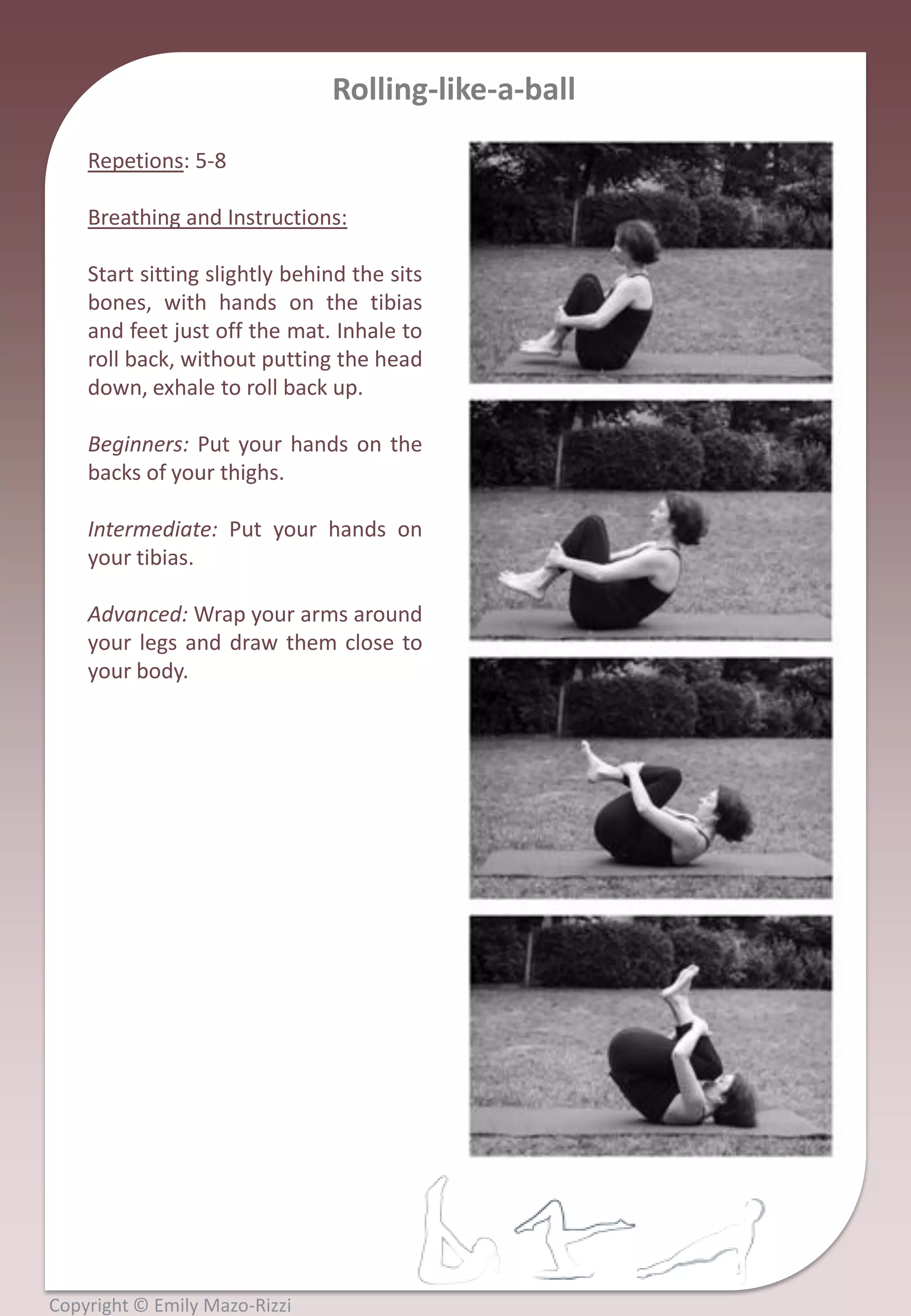 Basic 10 Pilates Challenge | PDF