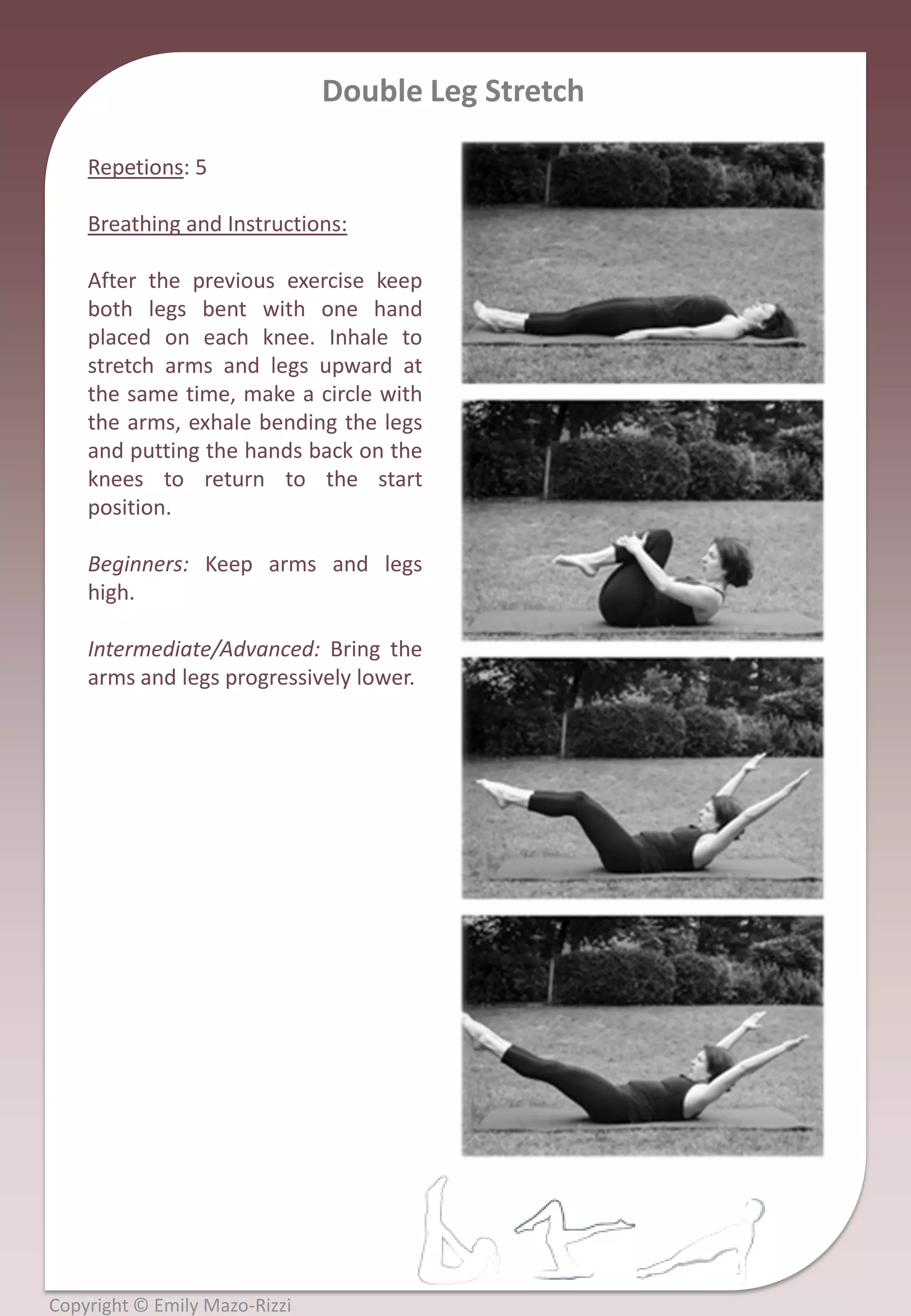 Basic 10 Pilates Challenge | PDF