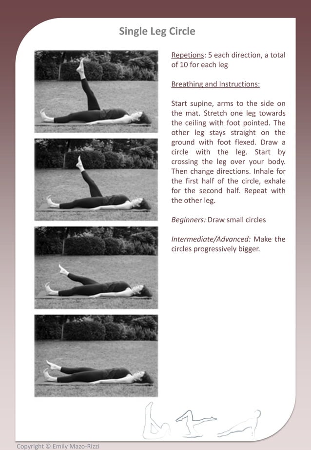 Basic 10 Pilates Challenge | PDF