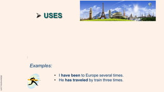 PRESENT PERFECT and Regular and irregular verbs | PPTX