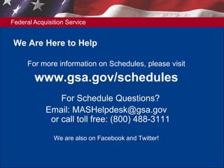 Leveraging GSA Schedules, SGA Advantage, DoD E-mail and FedBid | PDF ...