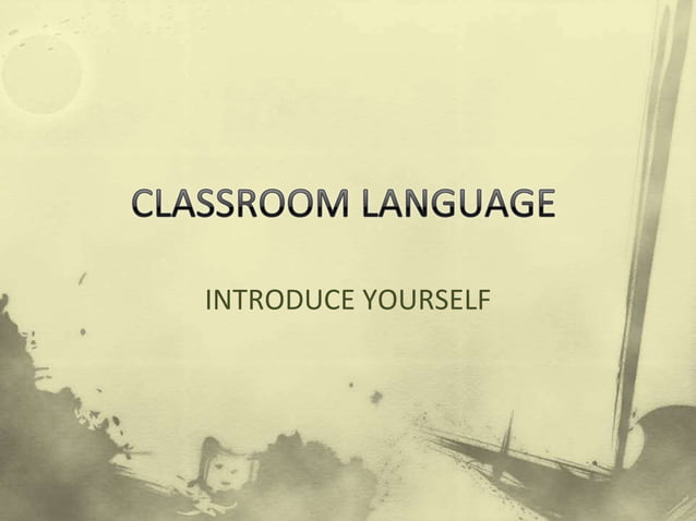 Basic 1 classroom language | PPT