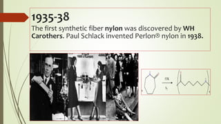 Basic concept of man made fiber | PPTX
