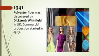 Basic concept of man made fiber | PPTX