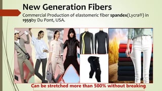 Basic concept of man made fiber | PPTX
