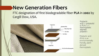 Basic concept of man made fiber | PPTX