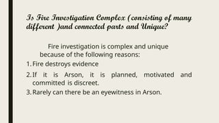 BASIC%20FIRE%20INVESTIGATION.pptx investigation | PPT