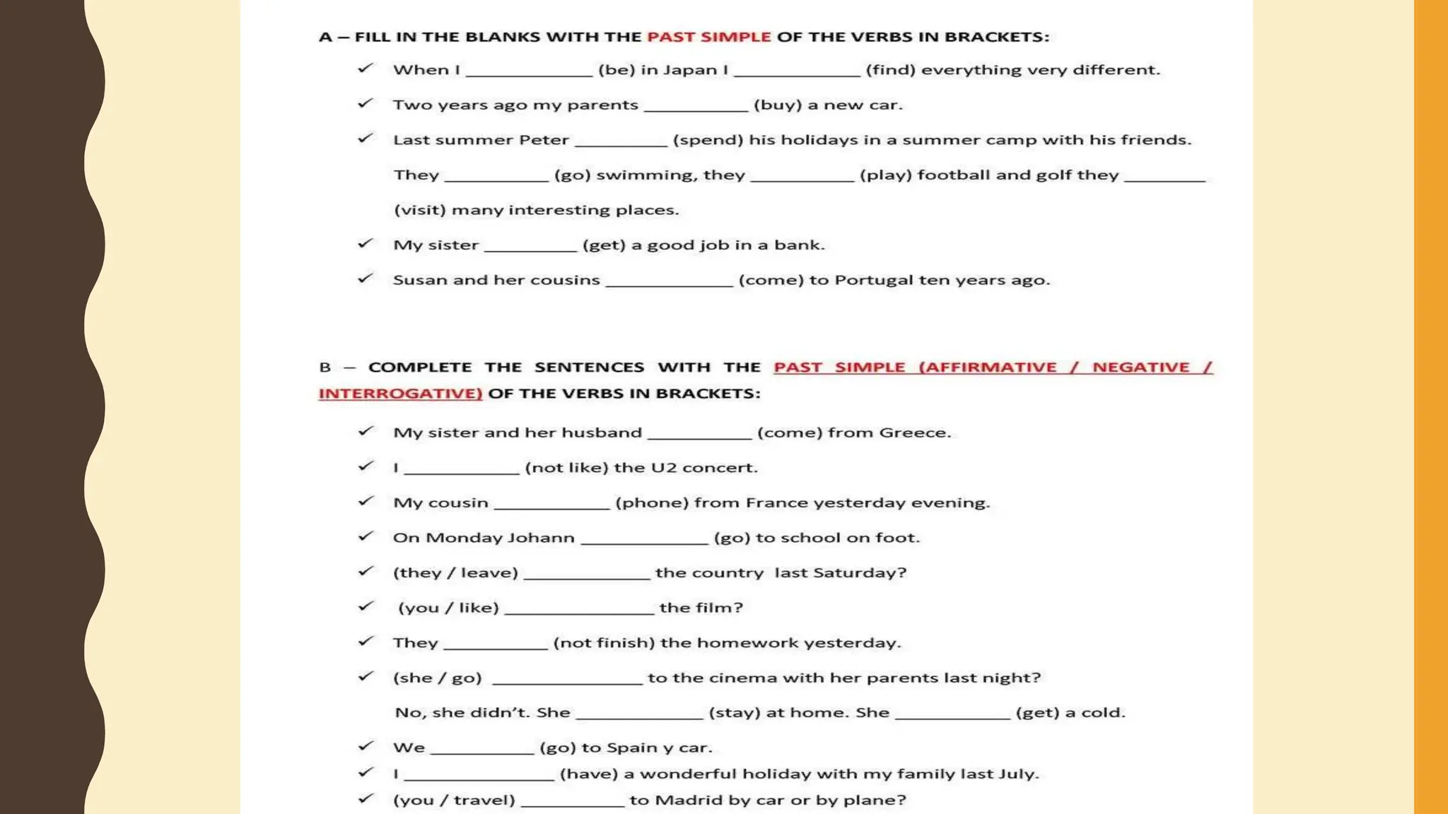 Basic__3_simple_past_tense verbs regular ppt | PPT