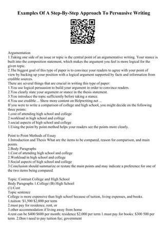 Basic 5 Paragraph Essay Rubric | PDF