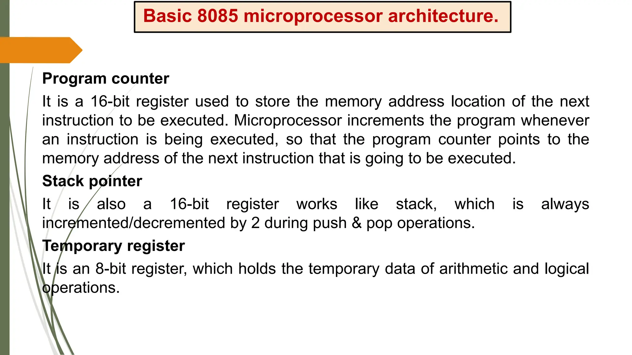 Basic 8085 Architecturepptx