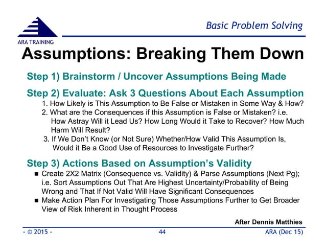 Basic 8D Problem Solving Tools & Methods - Part 1 | PDF