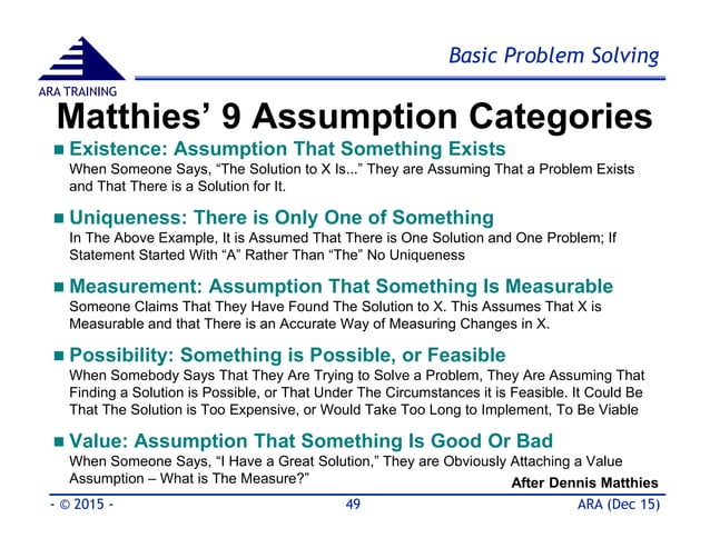 Basic 8D Problem Solving Tools & Methods - Part 1 | PDF