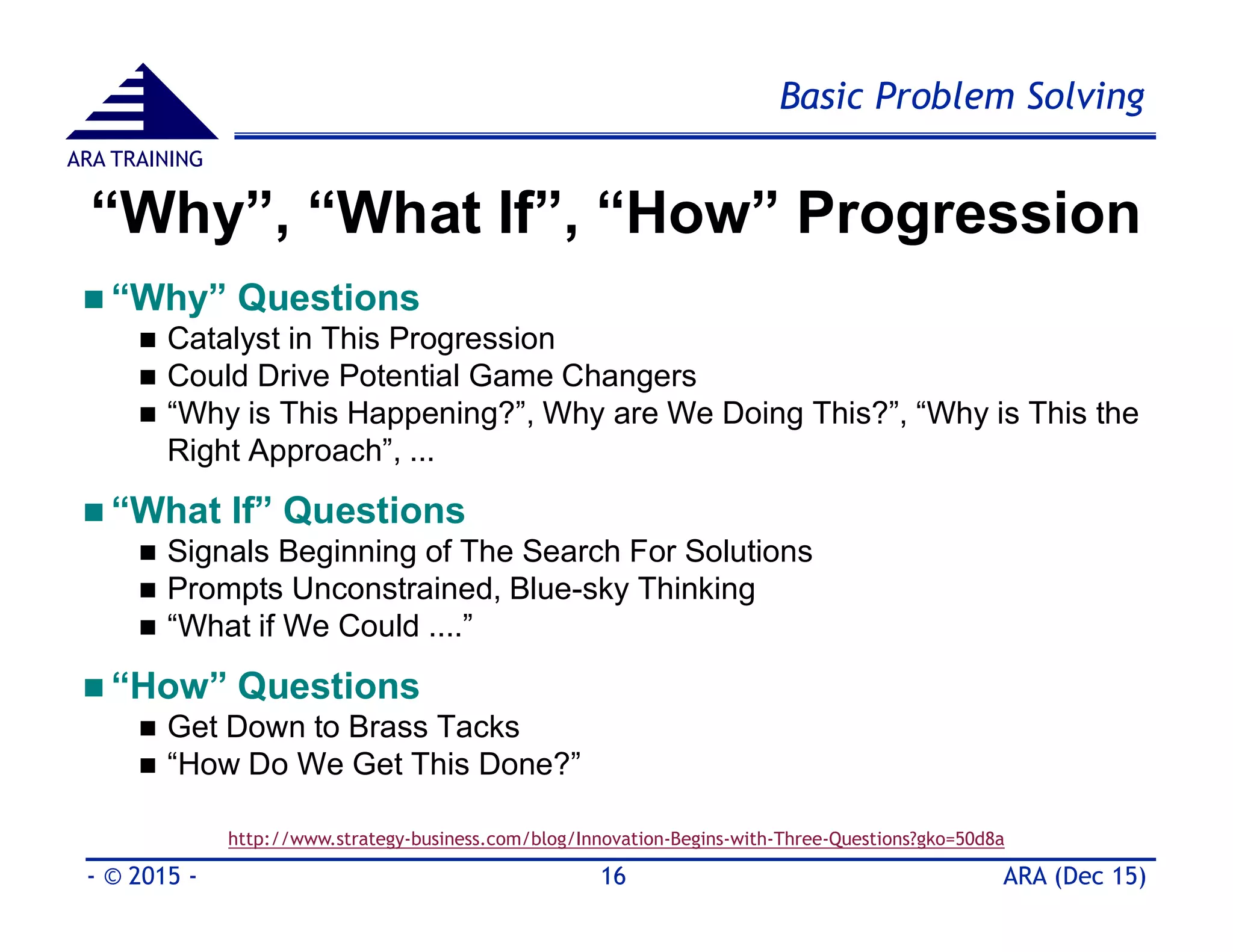 Basic 8D Problem Solving Tools & Methods - Part 2 | PDF