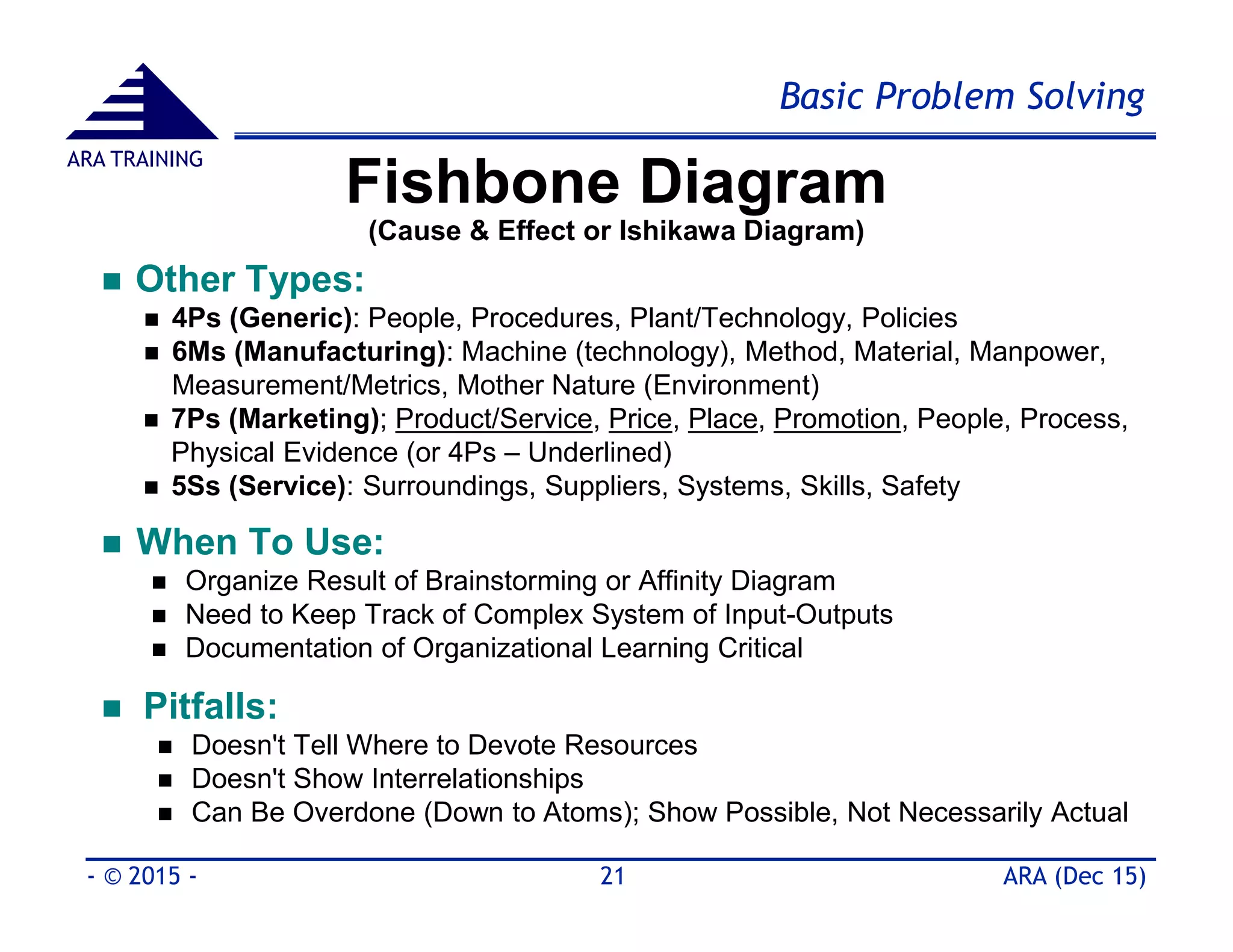 Basic 8D Problem Solving Tools & Methods - Part 2 | PDF