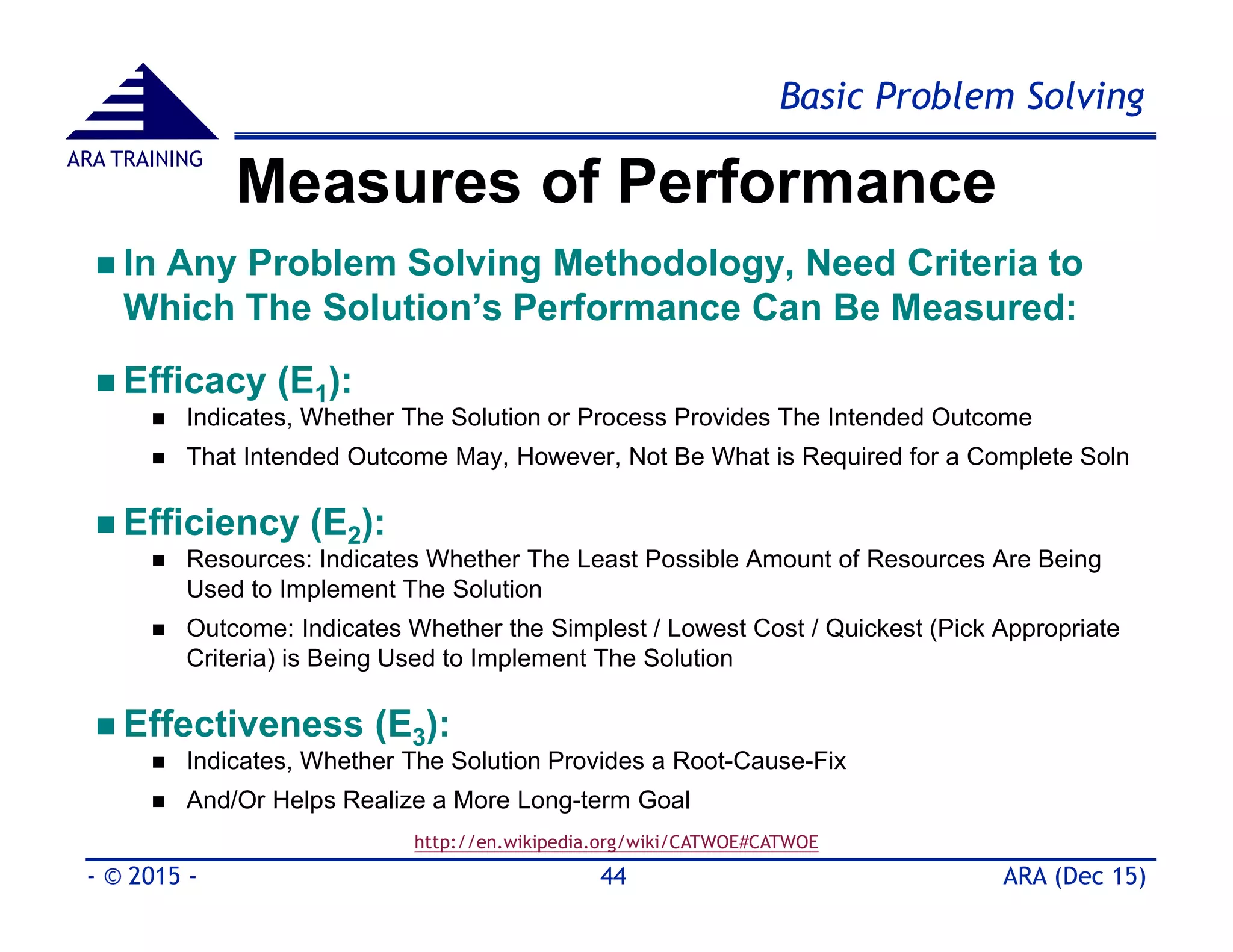 Basic 8D Problem Solving Tools & Methods - Part 2 | PDF