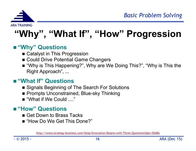 Basic 8D Problem Solving Tools & Methods - Part 2 | PDF