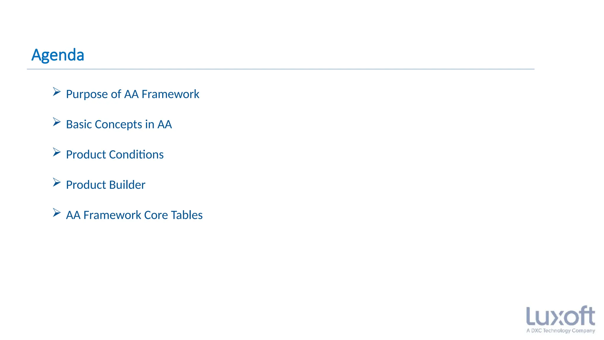 Basic_AA Framework Detailed presentation | PPTX