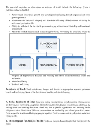 Basic about nutrition | DOCX