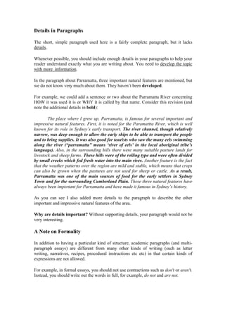 Basic academic paragraph_structure | PDF