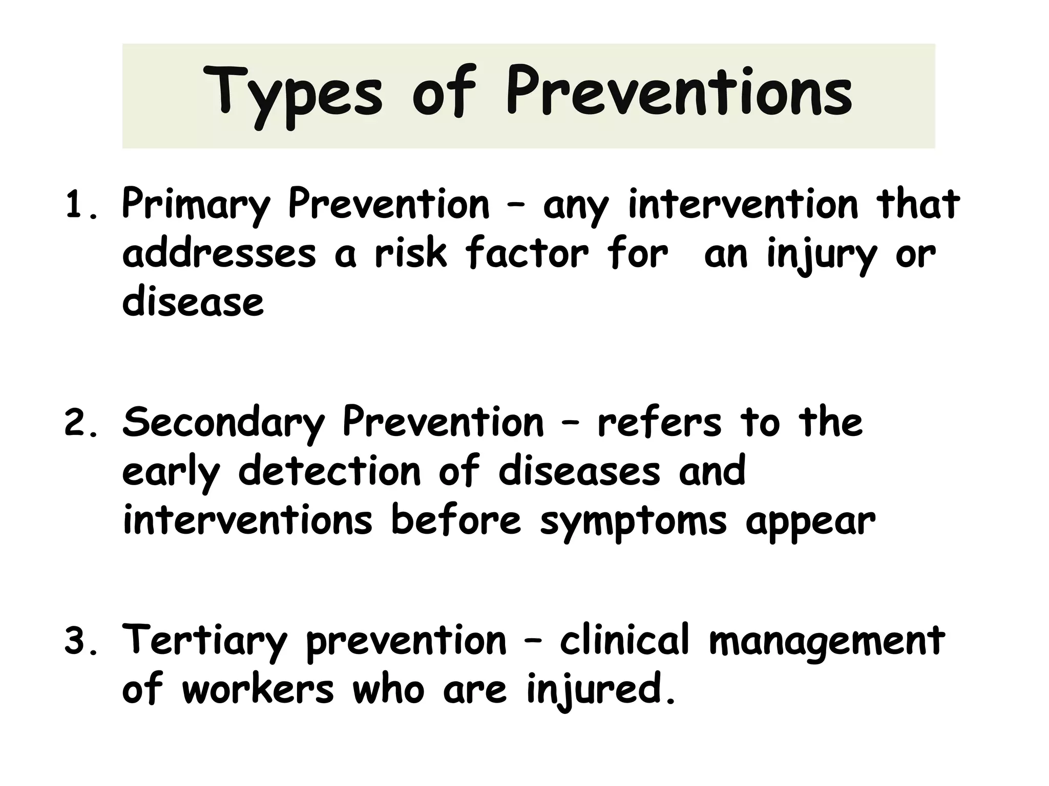Basic Accident Prevention and Occupational Safety & Health | PPT