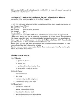 Basic accounting bca 1 | DOC