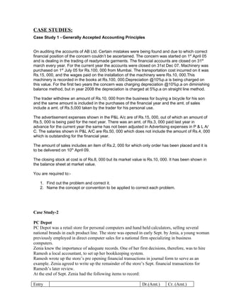 Basic accounting bca 1 | DOC