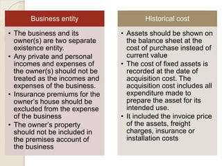 Basic Accounting Concepts and Principles.pptx | Stocks and Bonds ...