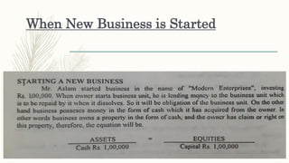 Basic accounting equation | PPTX