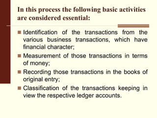 Basic accounting ppt | PPTX