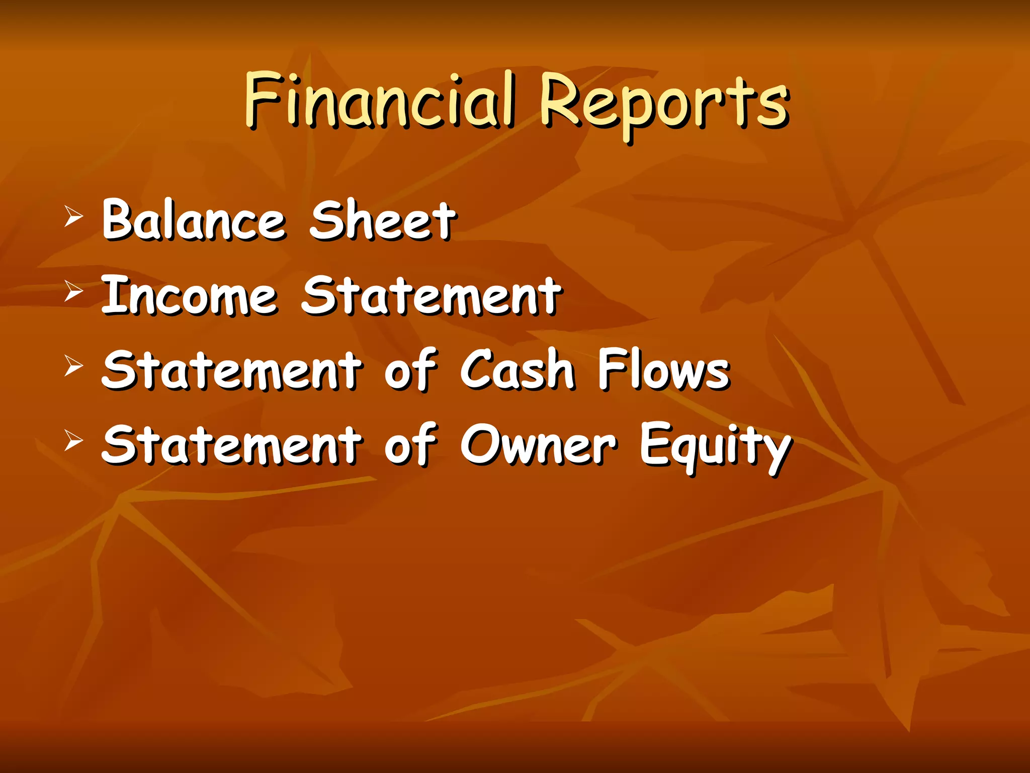 Basic accounting principles | PPS