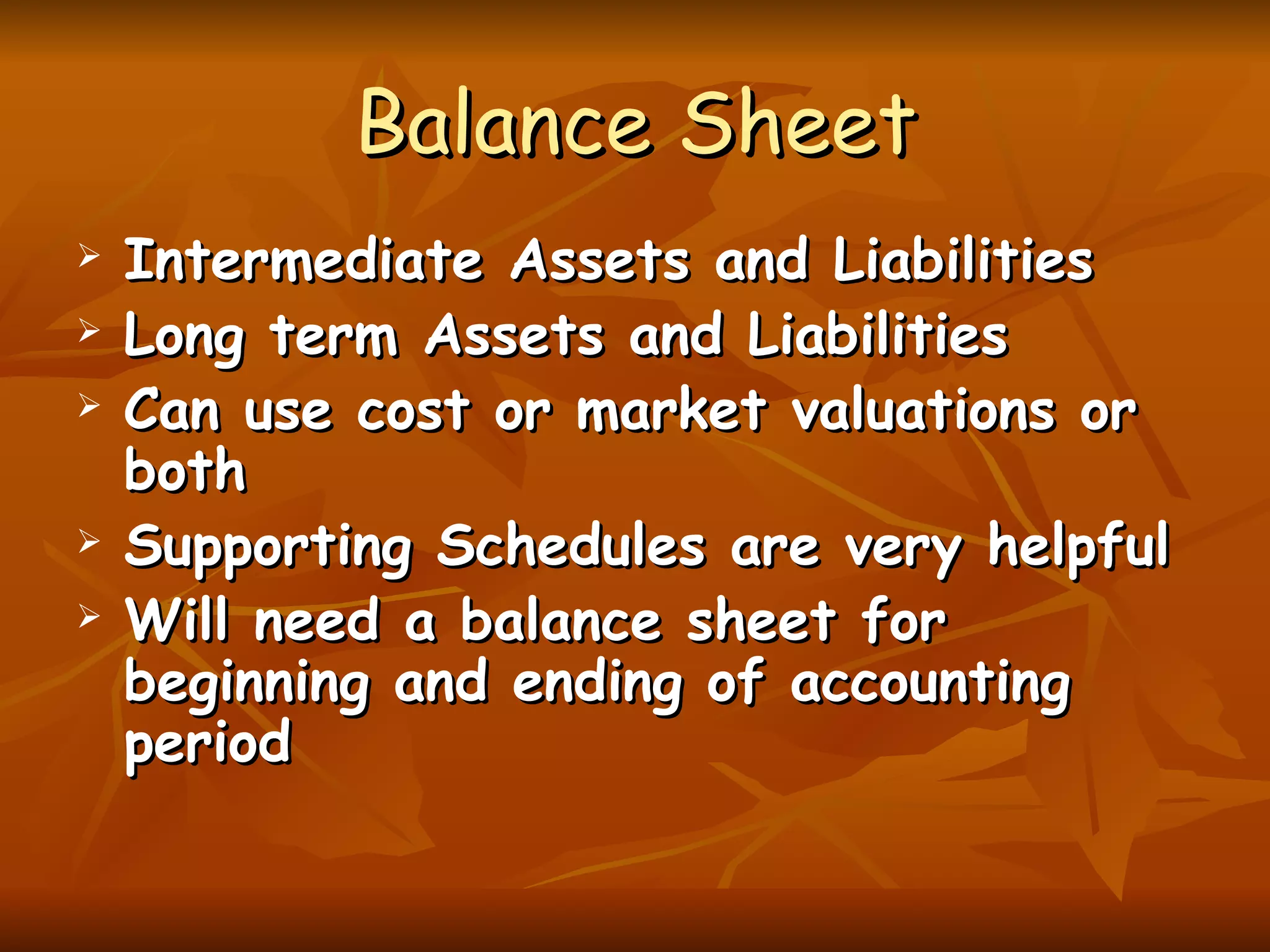 Basic accounting principles | PPS