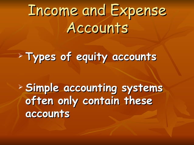 Basic accounting principles | PPS