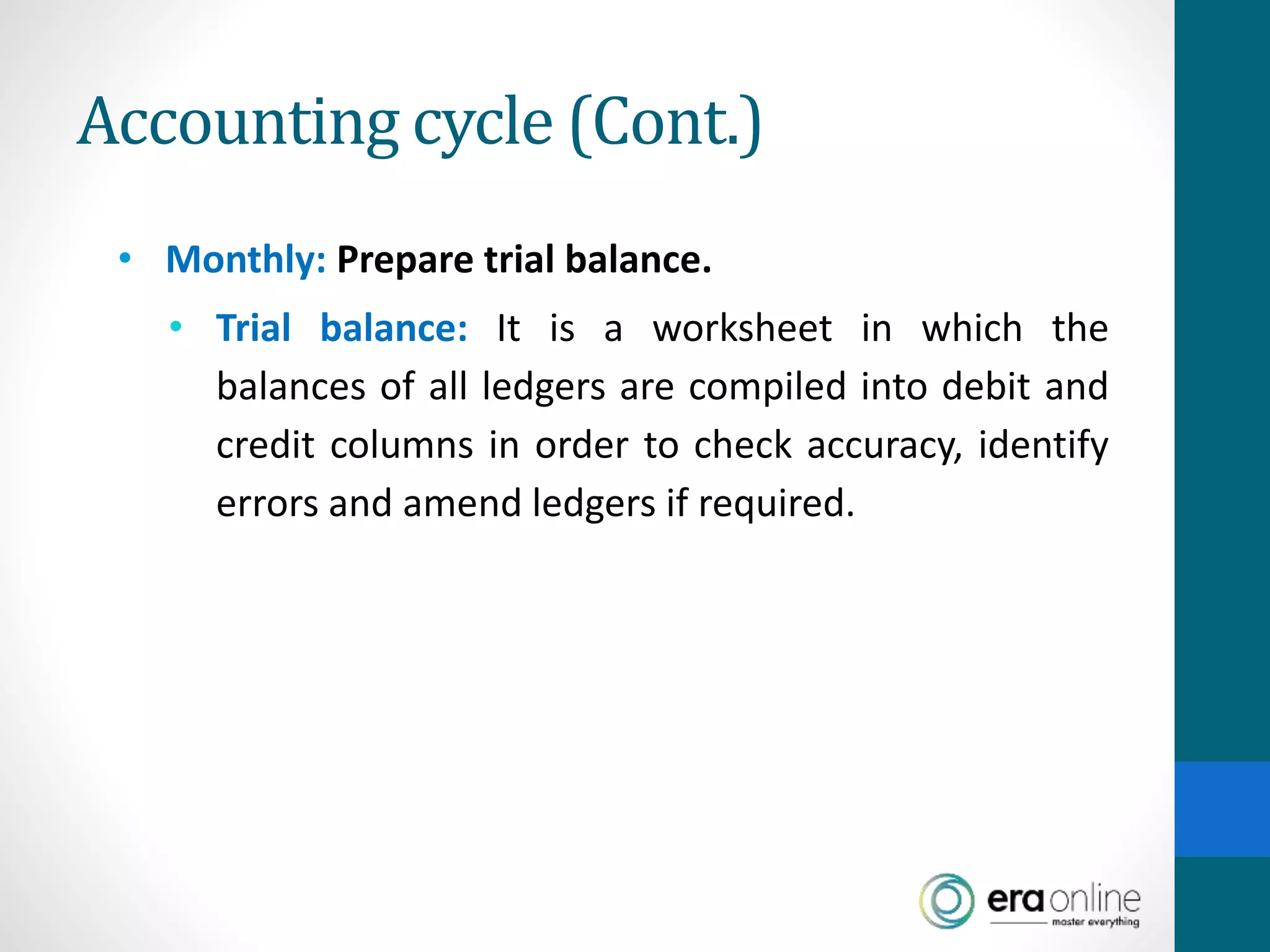 Basic accounting principles | PPTX